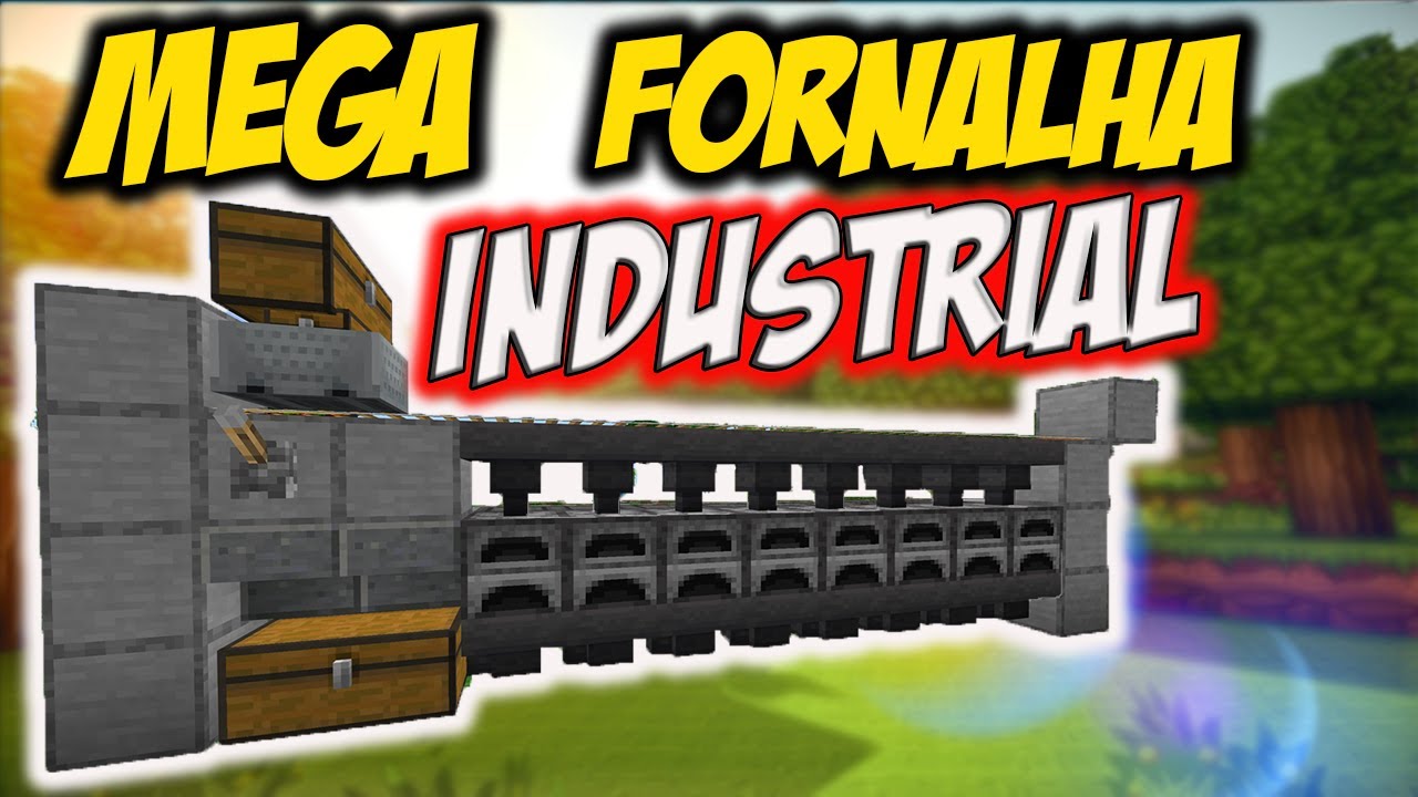 FORNALHA INDUSTRIAL SUPER FÁCIL MINECRAFT BEDROCK 1.20 | @minecraft | @Jazzghost ...