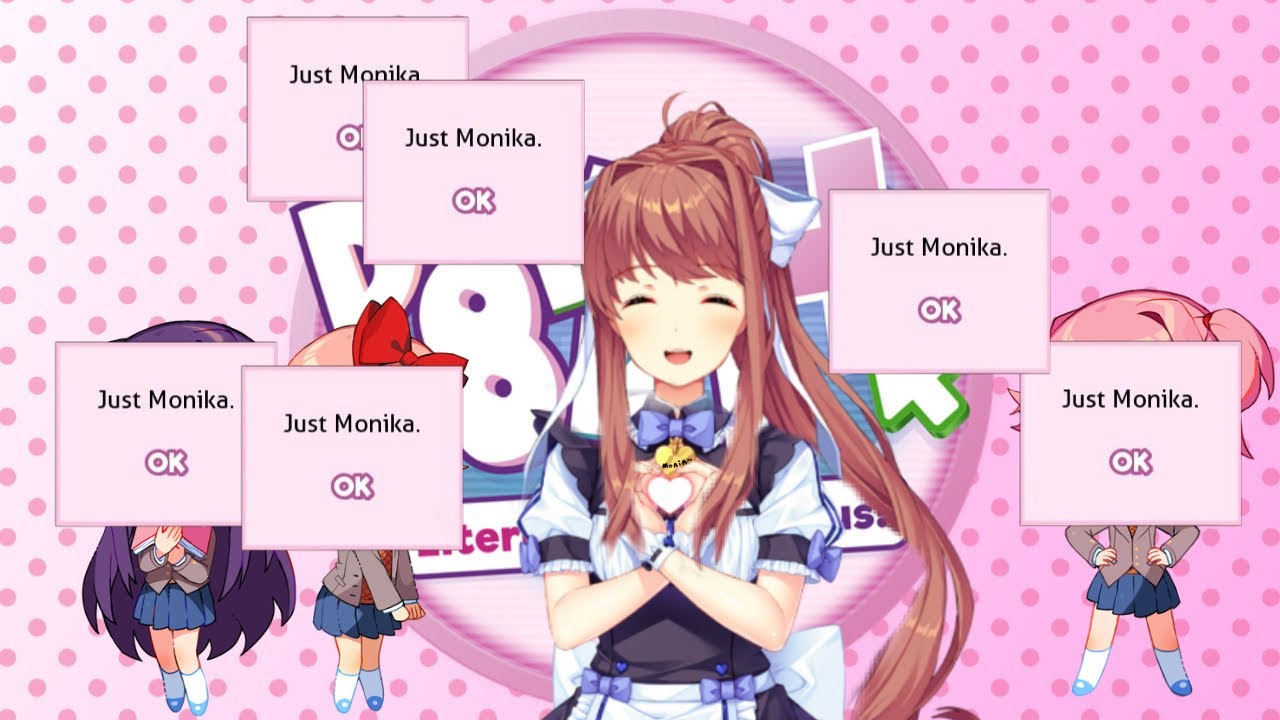 Doki Doki Literature Club Plus! Purist Mod Part 15 Oh Monika It Has ...