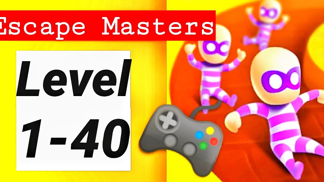 Escape Masters Gameplay walkthrough level 1-40 🎮 - YouTube