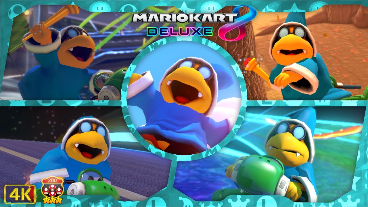 Mario Kart 8 Deluxe DLC ⁴ᴷ Full Booster Pass Course (200cc, All 12 DLC ...