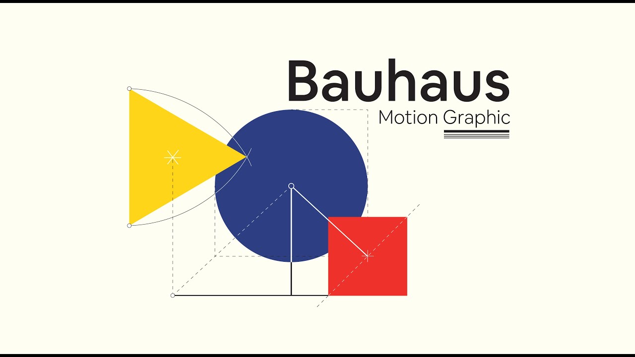 Bauhaus - Motion Graphic - YouTube
