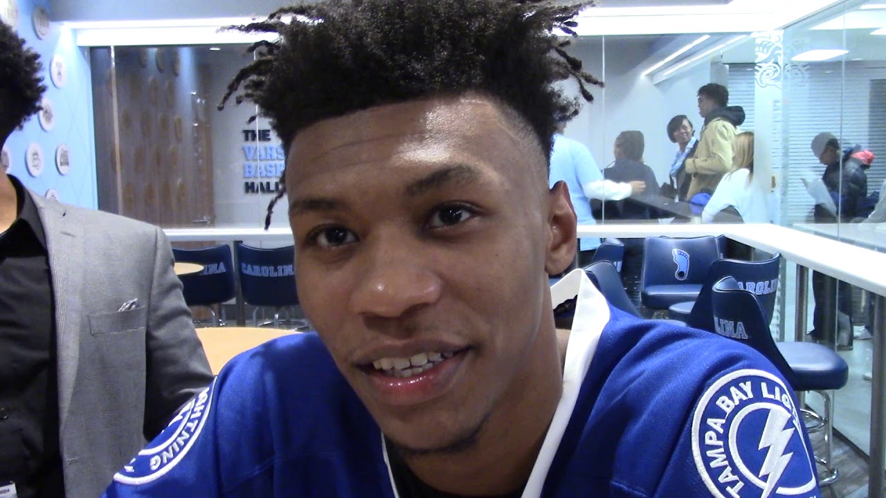 Christian Keeling Gardner-Webb-UNC Postgame Interview (11/15/2019 ...