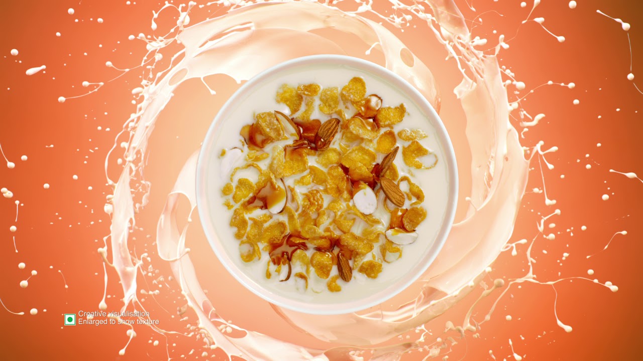 Kellogg's Corn Flakes with Real Honey & Badam_28 Sec - YouTube