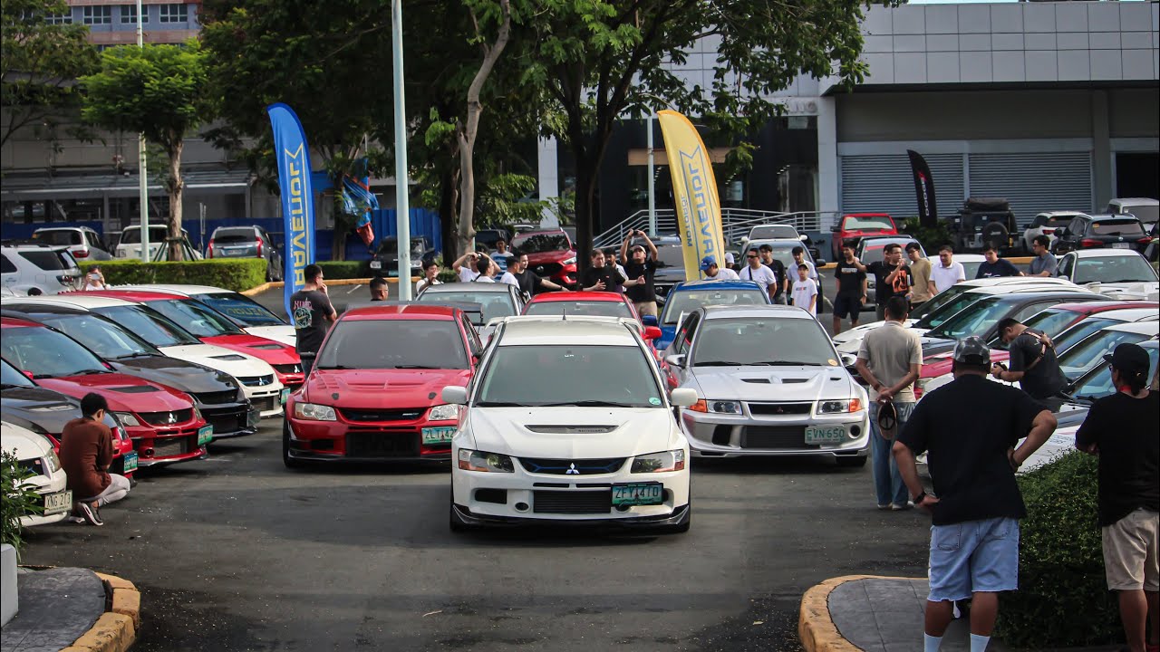 Scene in Evolution Club Philippines 1st Evo Meet! - YouTube