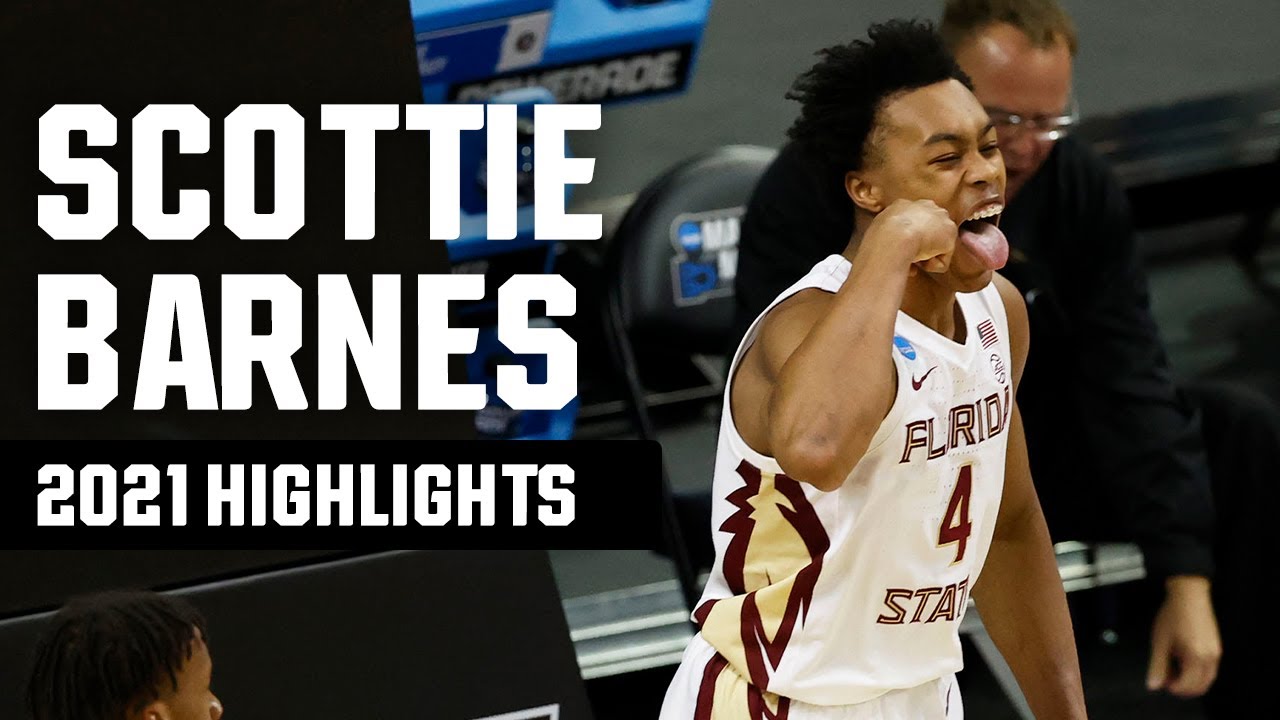 Scottie Barnes 2021 NCAA tournament highlights - YouTube