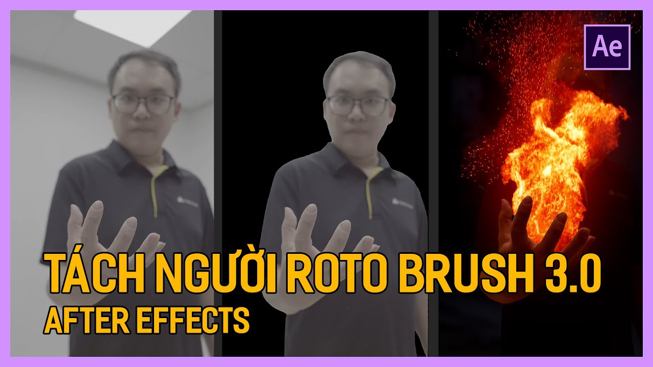 Tách Người Ra Khỏi Video với Roto Brush After Effects - YouTube