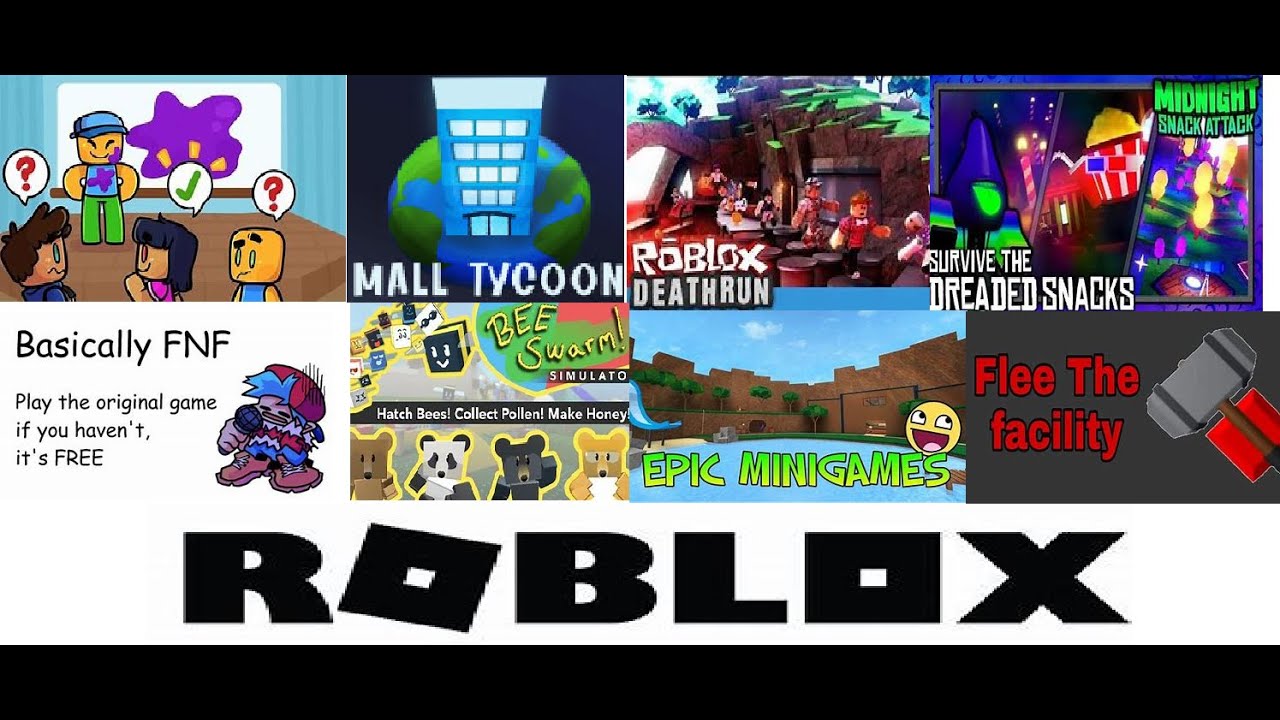 10 Games you can play on ROBLOX with your friends - YouTube