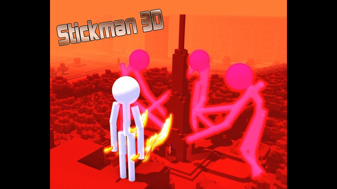 3D Stickman : Giant Stickman fight | Animation - YouTube
