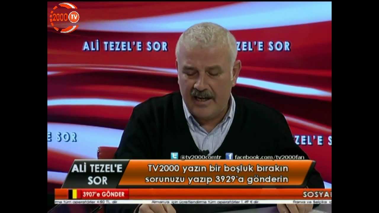 Ali Tezel'e Sor 04/01/2013 - YouTube