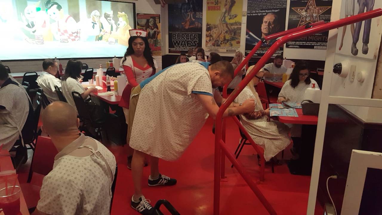 Heart attack grill - YouTube