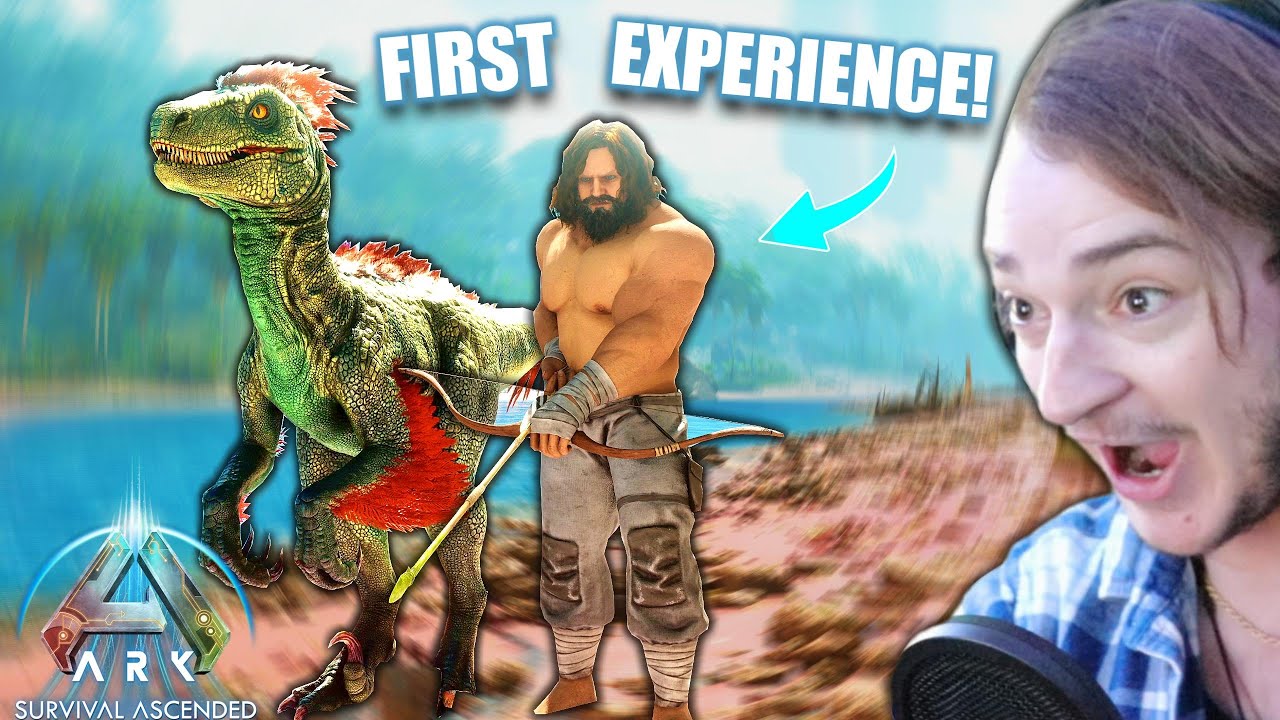 My FIRST EXPERIENCE In ARK SURVIVAL ASCENDED! - [Is It Worth It?] - YouTube