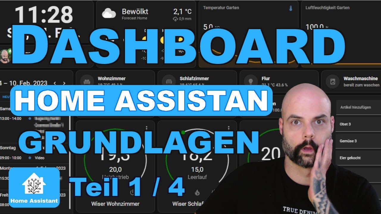 Home Assistant Dashboard Grundlagen - Vom Chaos zur Augenweide - YouTube