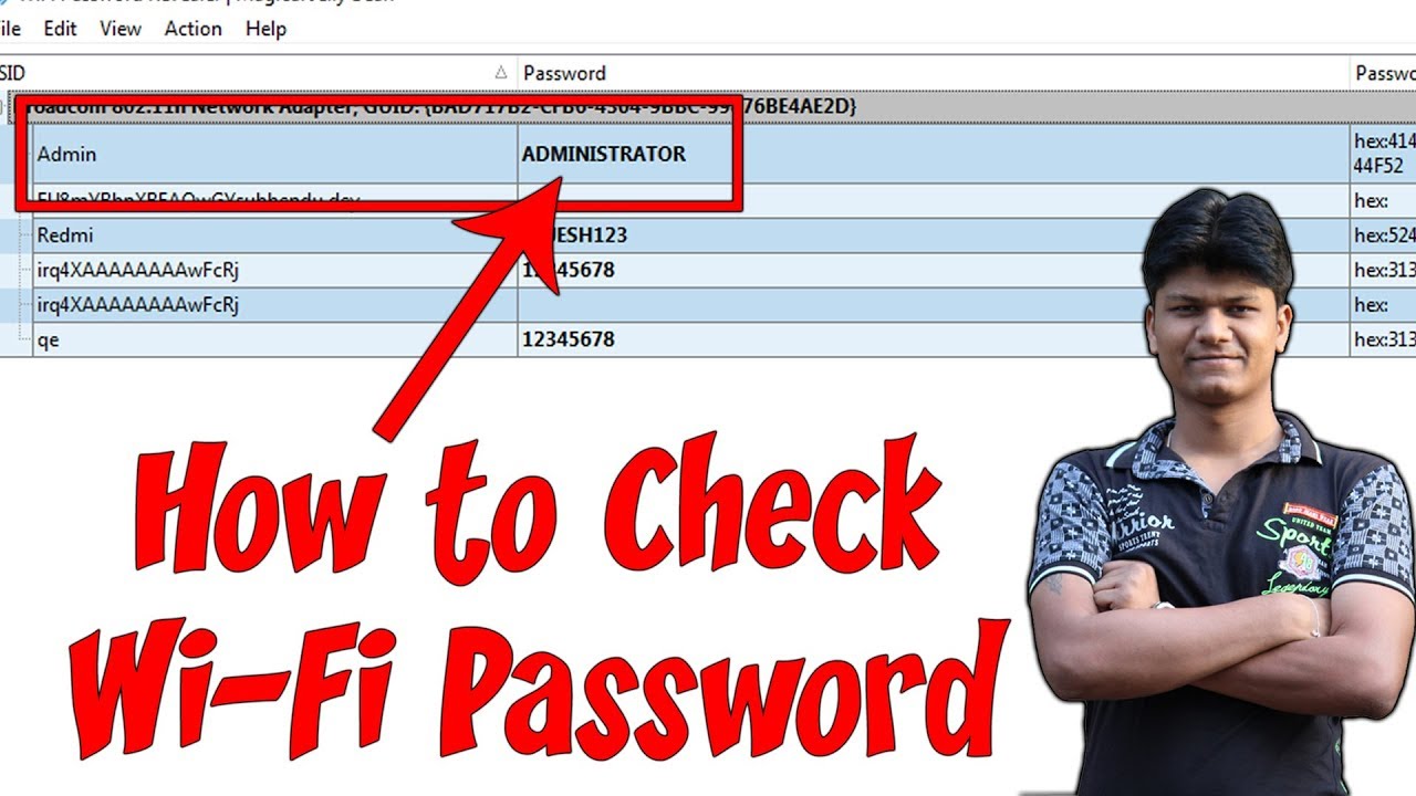 How To Check WiFi Password In Computer 2017 Latest Trick YouTube how-to-check-wifi-password-in-computer-2017-latest-trick-youtube