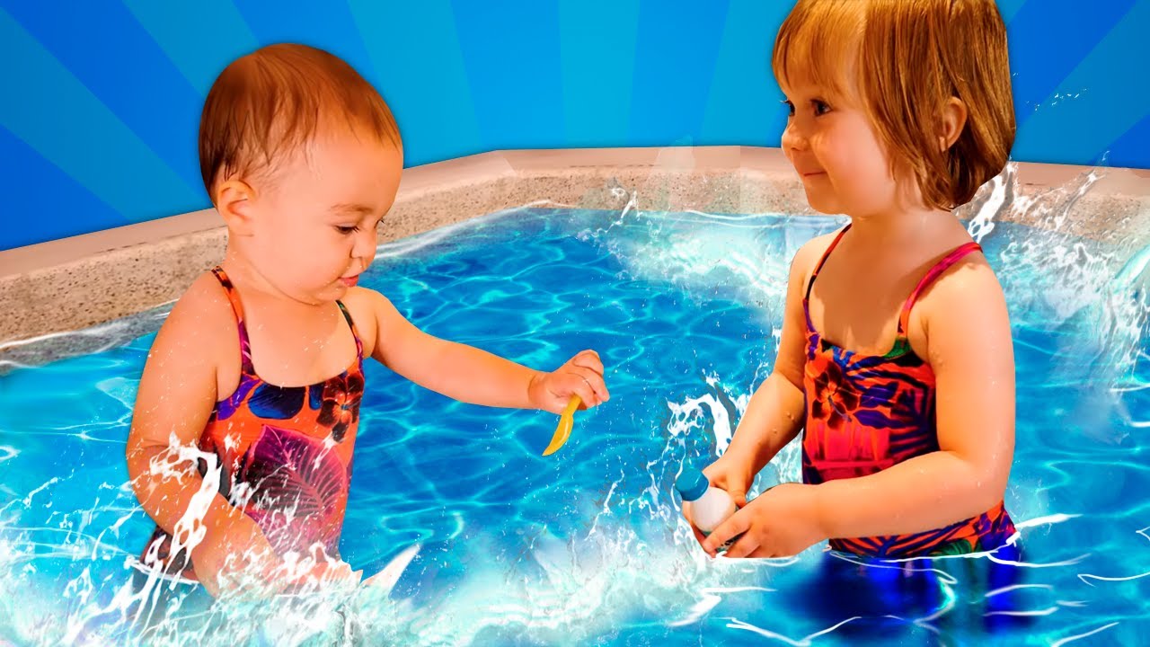 Safe Video - Mi chiamo Bianca - Giochi in piscina per piccoli! Bambini ...