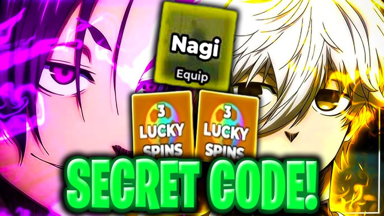 Blue Lock Rivals SECRET REO NAGI ISAGI CODES! - YouTube