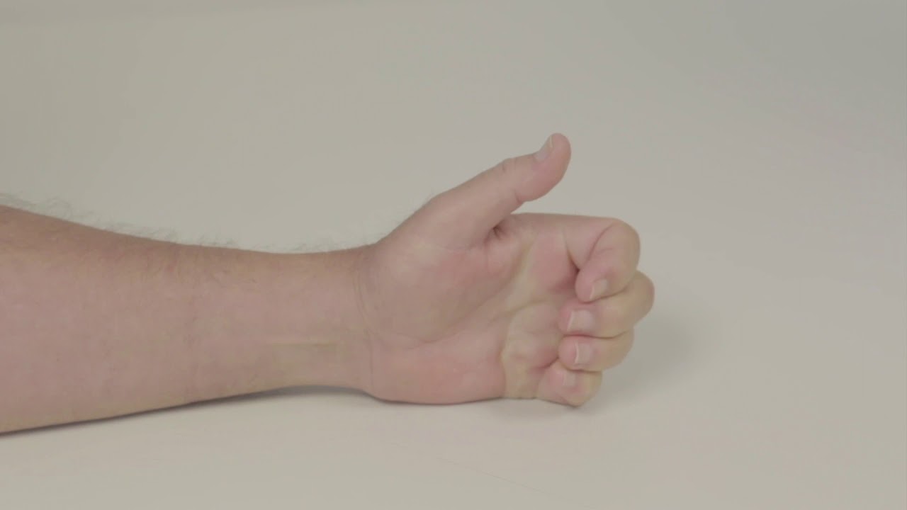 Home Exercises for Spinal Cord Injury: AROM MP Extension to Intrinsic ...