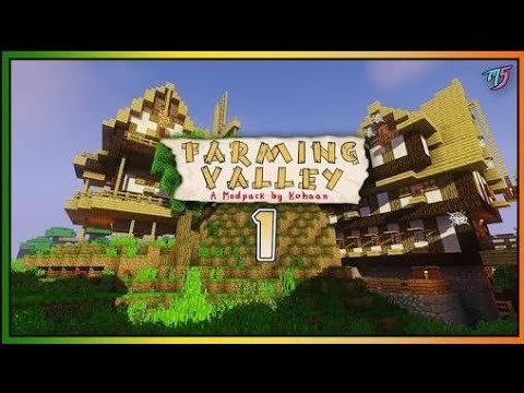 ÇİFTLİK ŞEHRİ KURALIM MI ?? Minecraft Farming Valley Bölüm 1