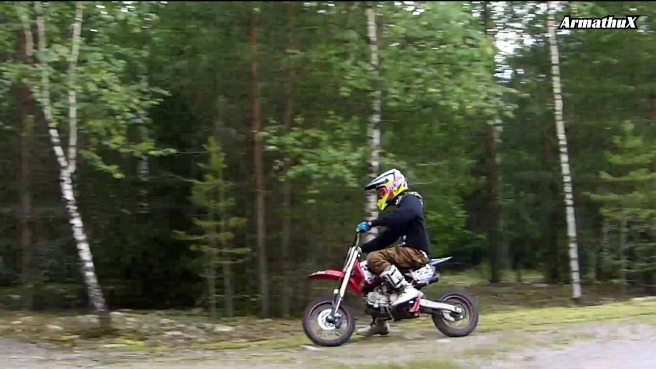 My PitBike Stomp KZR 140cc - YouTube