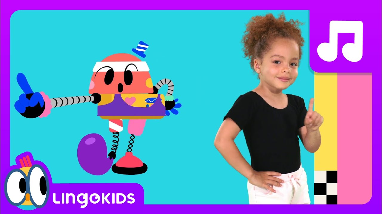 DON'T STOP BABY BOT DANCE 🤖🎶🕺| Dance Song for Kids | Lingokids - YouTube