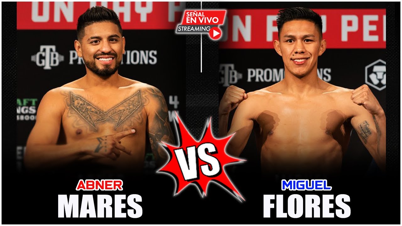 ¡En Vivo! Abner Mares vs Miguel Flores | Narración en Español - YouTube