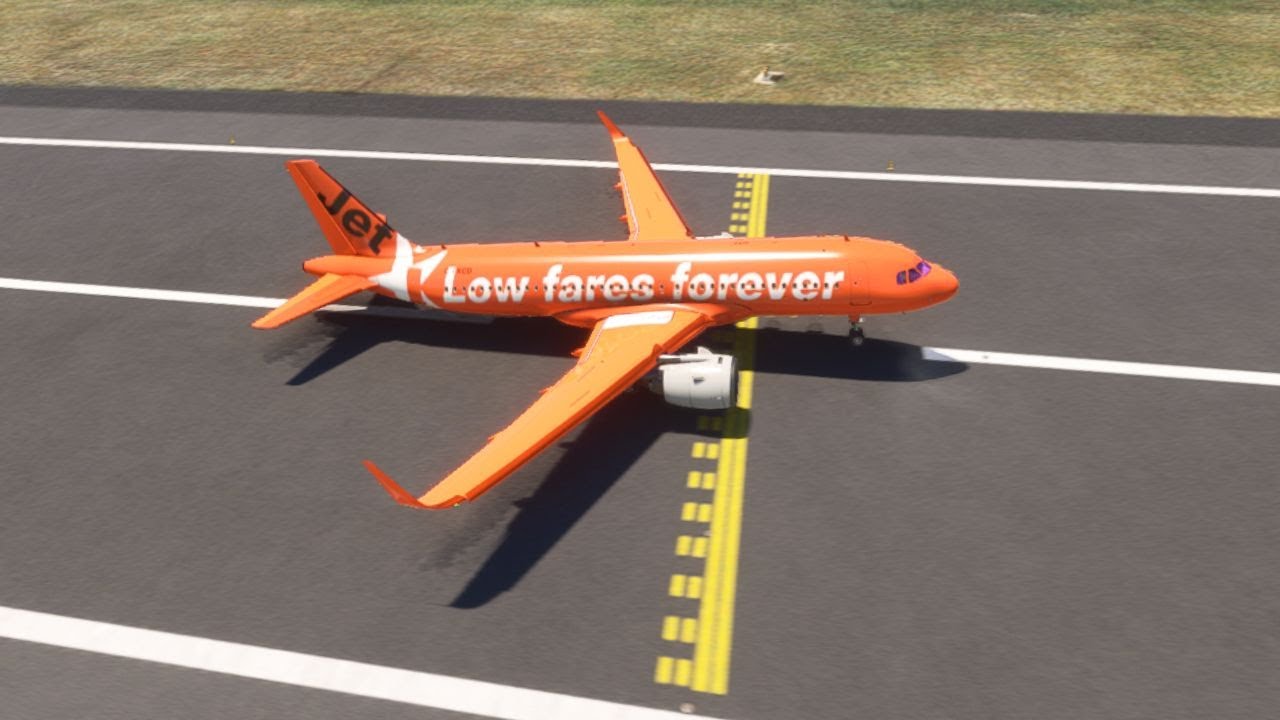 Aussie Sky Showdown: Jaffa Jetstar Takes Off from Perth Airport in MSFS ...