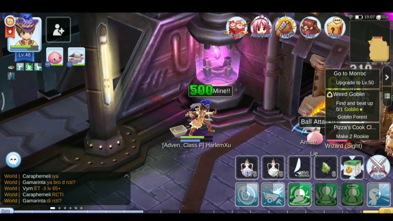 RAGNAROK MOBILE ~ SOLO TRAINING ALCHEMIST AMISTR - YouTube