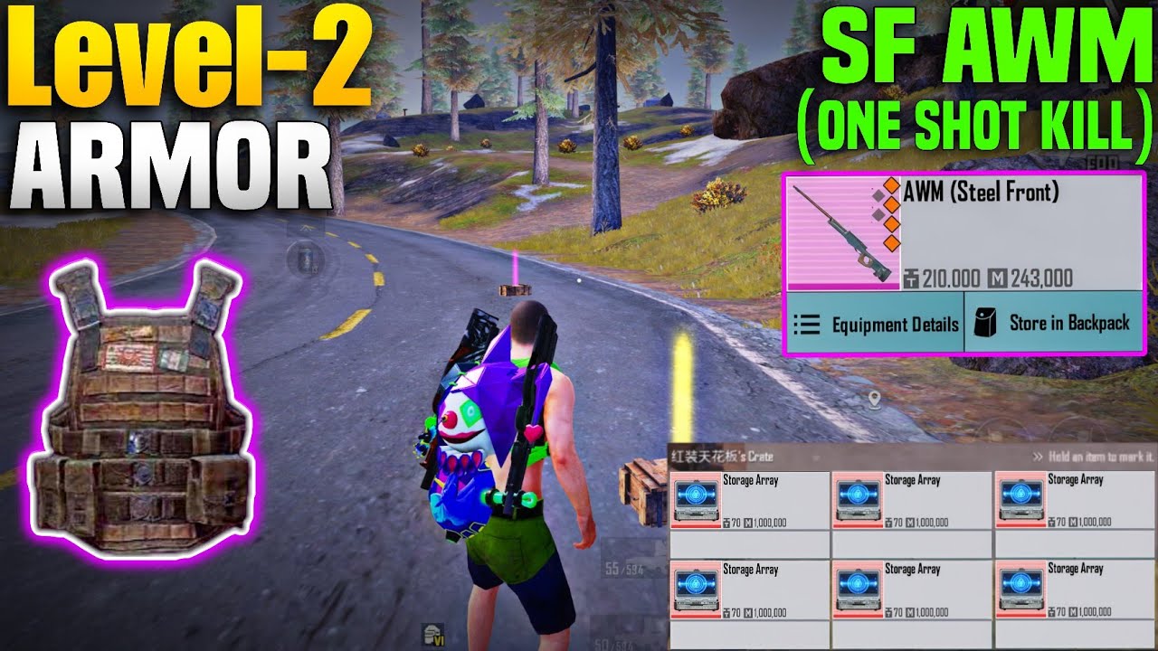 Play in Level 2 Armor without Mk14 ( one shot kill )😱| PUBG METRO ...