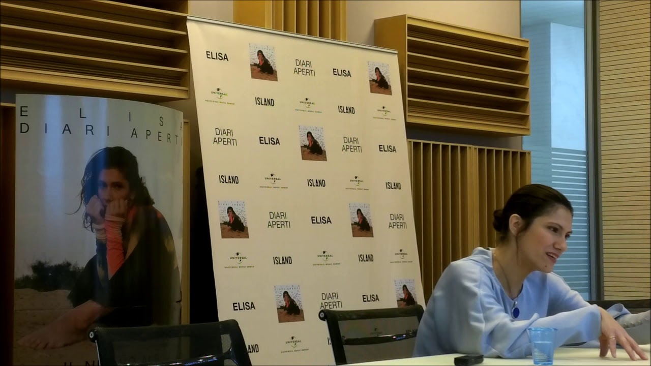 Elisa - il video della presentazione del nuovo album Diari Aperti - YouTube