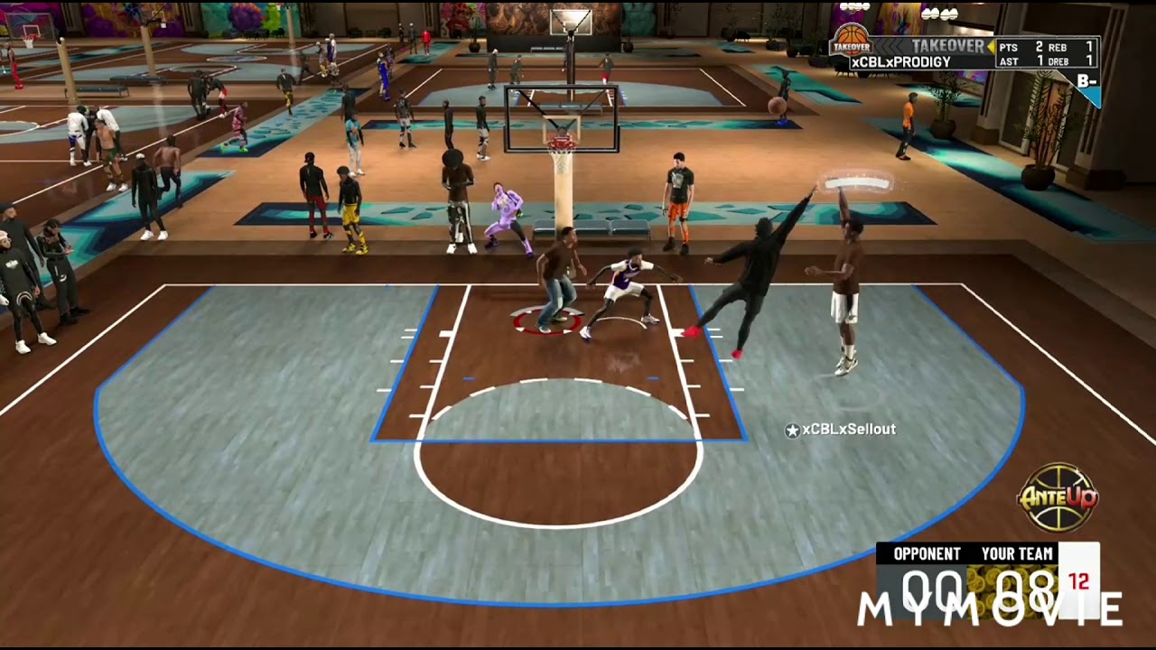 clutch Df gets dropped off in ante up nba 2k21 - YouTube