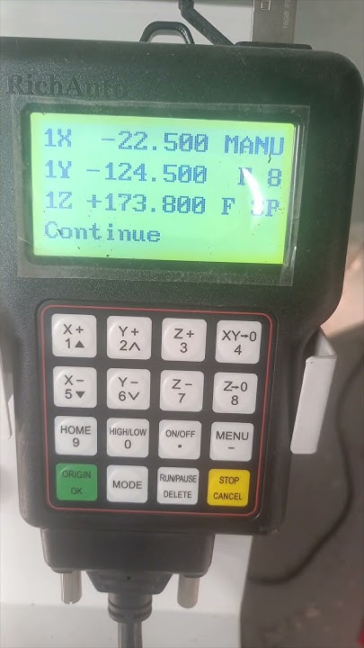 #cnc How to modify the RICHAUTOA11E/A15/A18 DSP language and check whether the sensor is working ...