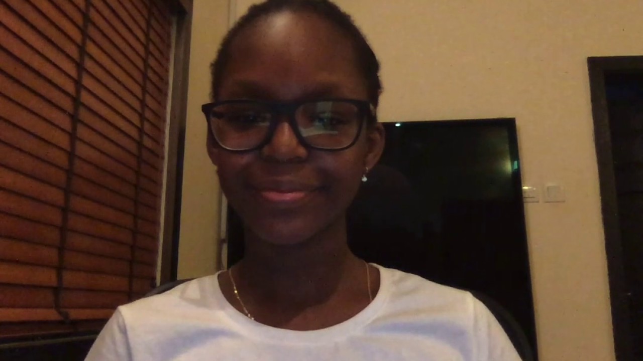 Anisa Daniel-Oniko, Child Ambassador for the SDGs - YouTube