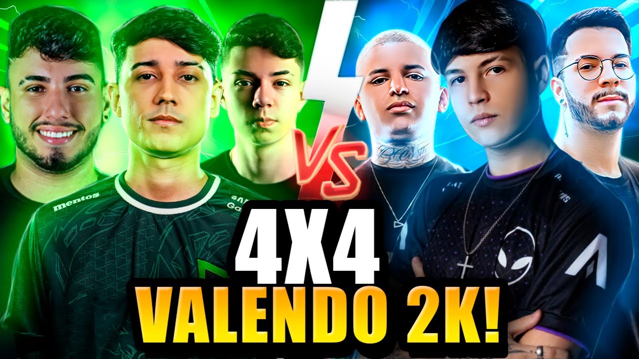 TIME TWO9 VS TIME BAK NO 4X4 VALENDO 2K! FT THURZIN, ELTIN77, LZINN E ...