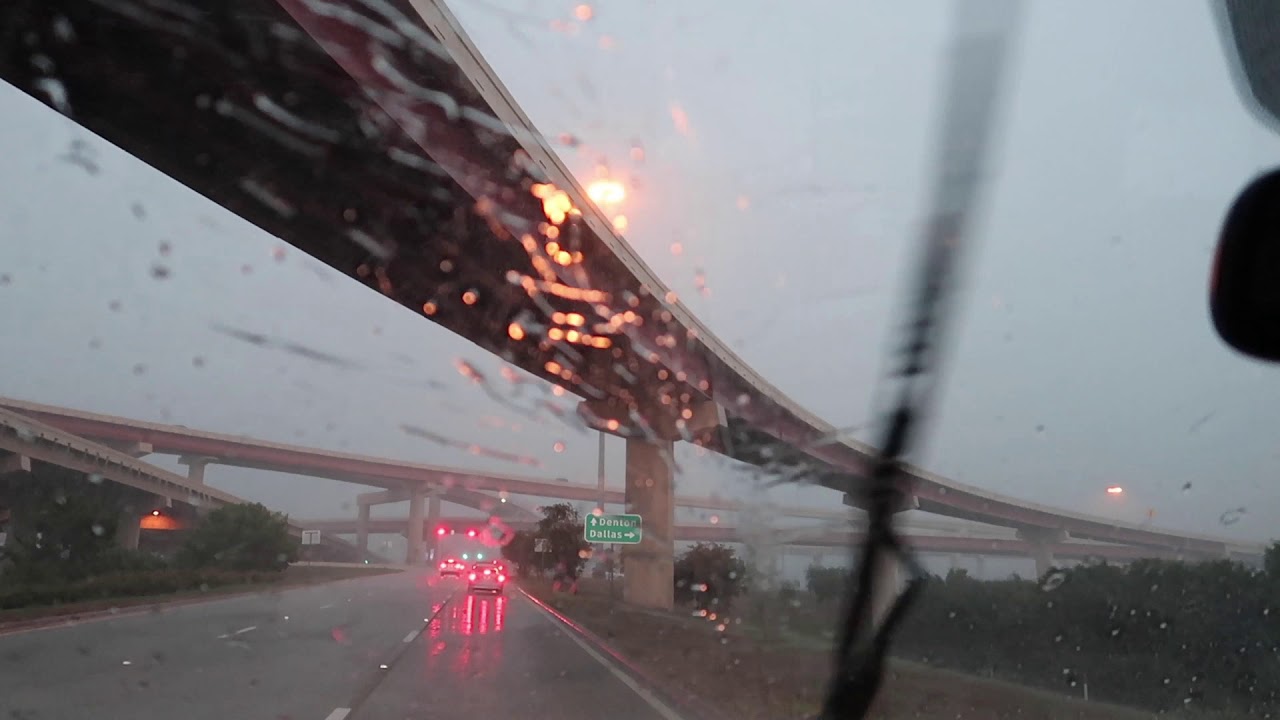 Severe Thunderstorm Dallas Tx 8/8/2018 - YouTube