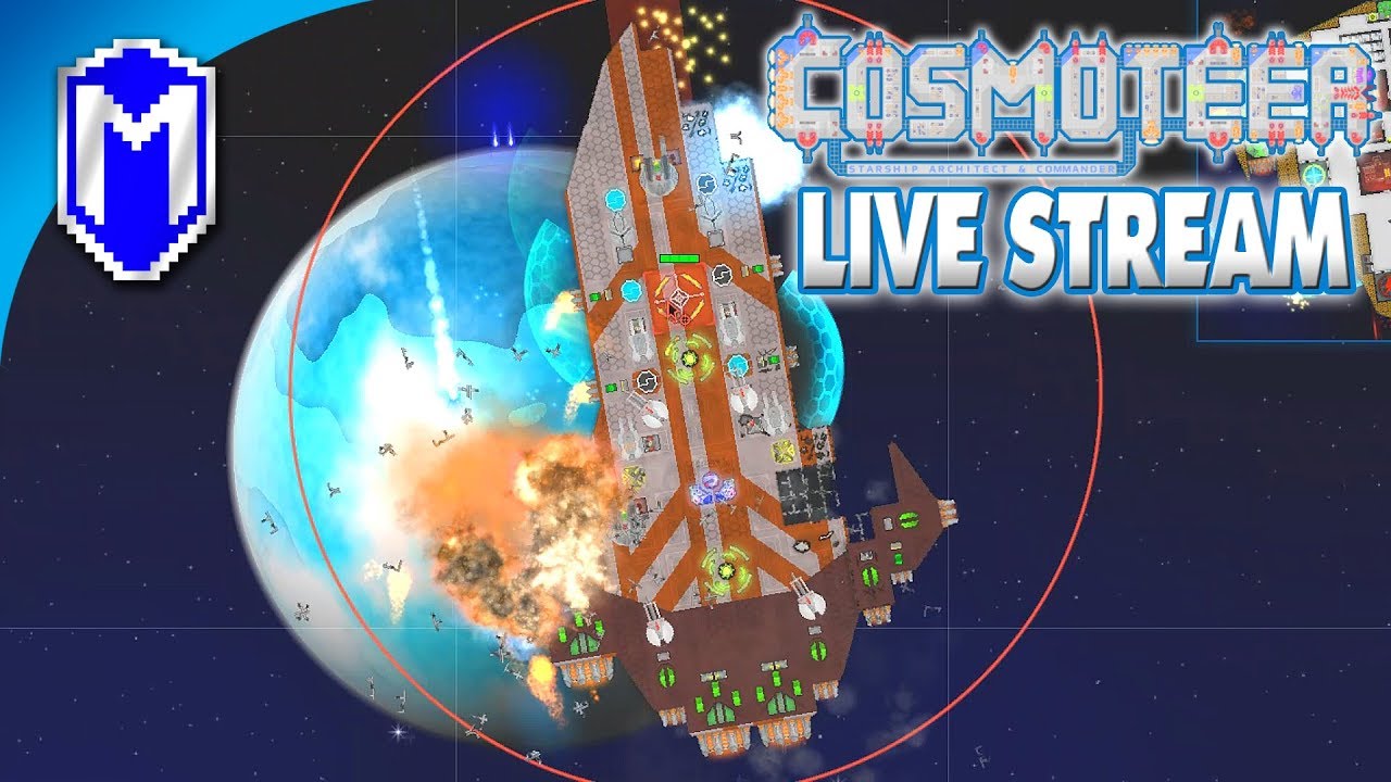 Building A New Ship For Our Adventures - Let's Play Cosmoteer Modded ...