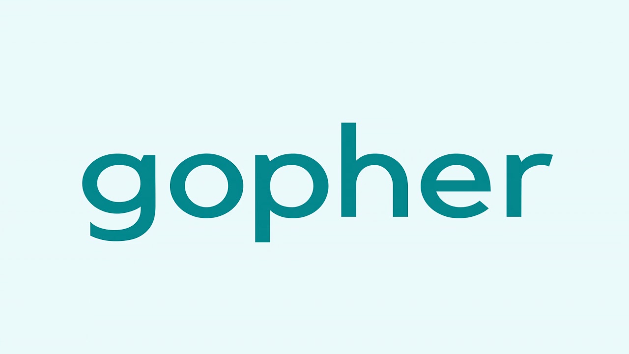 How to pronounce "gopher" in English? - YouTube