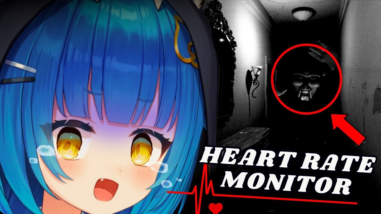 HORROR GAME With HEART RATE Monitor - YouTube
