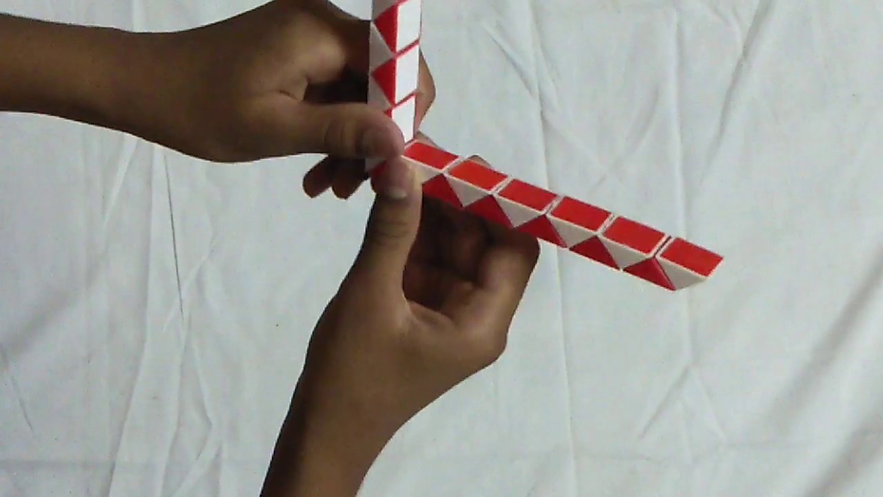How to make rocket with snake cube🐍 - YouTube