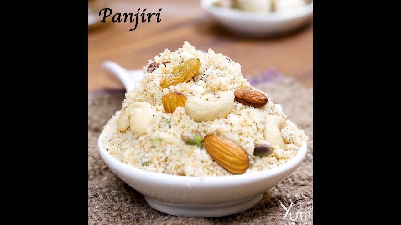 Panjiri | Panjiri recipe | punjabi panjiri recipe - YouTube