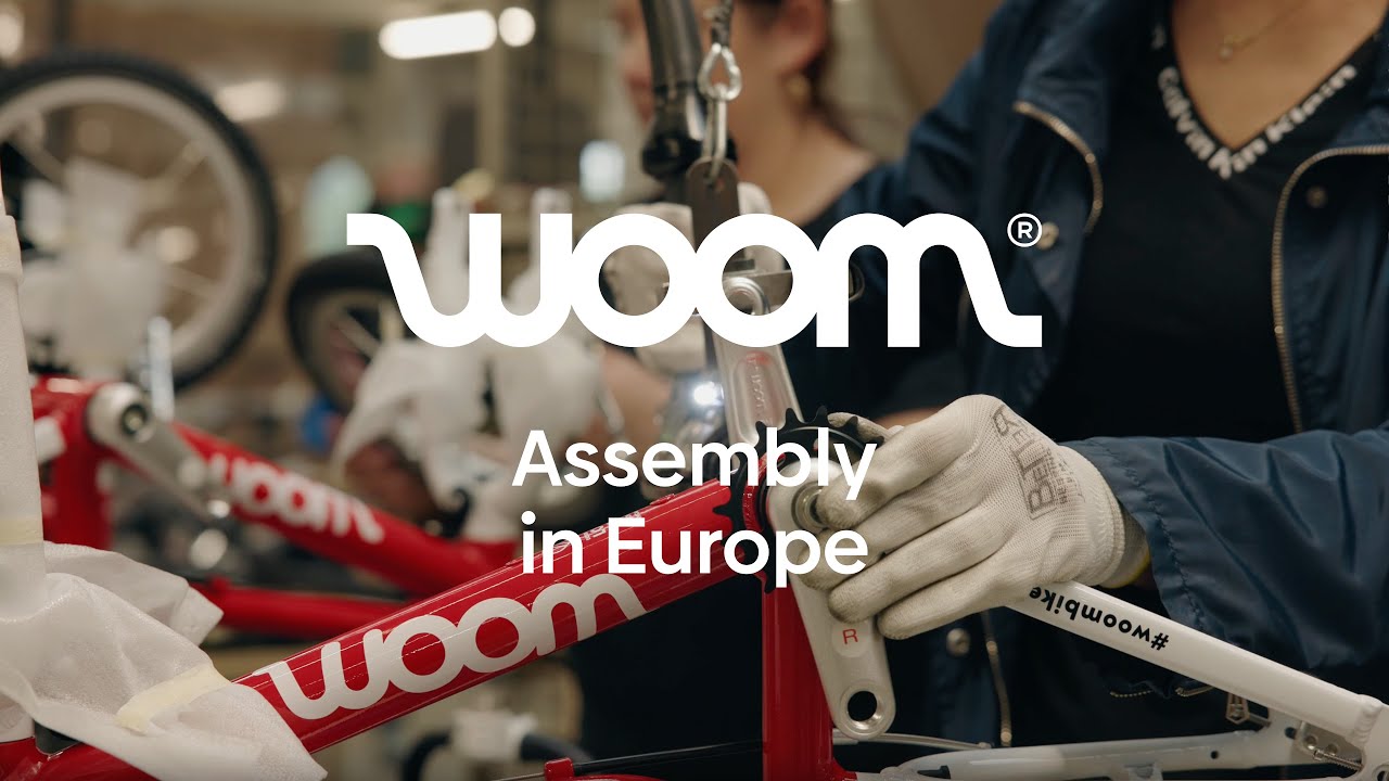 How are woom bikes assembled? - YouTube