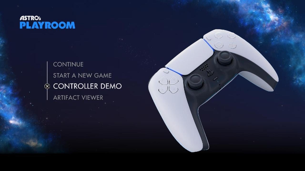 Astro's Playroom Controller Demo - YouTube