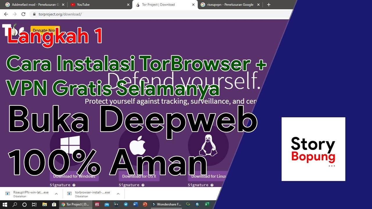 Deepweb : Cara Download dan Instal Tor Browser + Link Download VPN ...