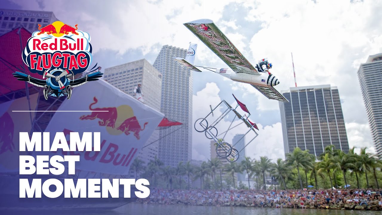 Best Flying (And Falling) Action From Miami | Red Bull Flugtag - YouTube