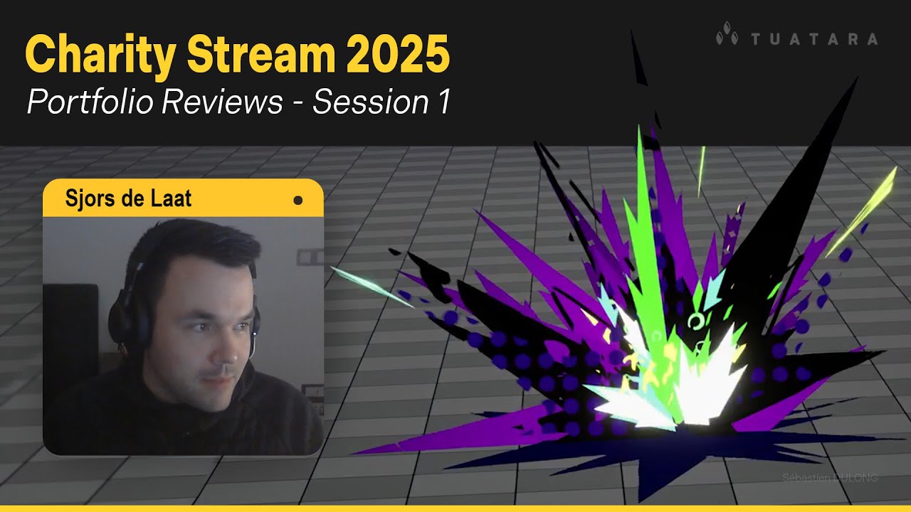 Portfolio Review Session 1 w/ Sjors de Laat - Tuatara Charity Stream ...