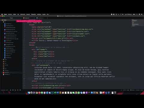 Creando una web Profesional desde Cero Video 4 (Preloader con Css , JavaScript y Jquery) - YouTube