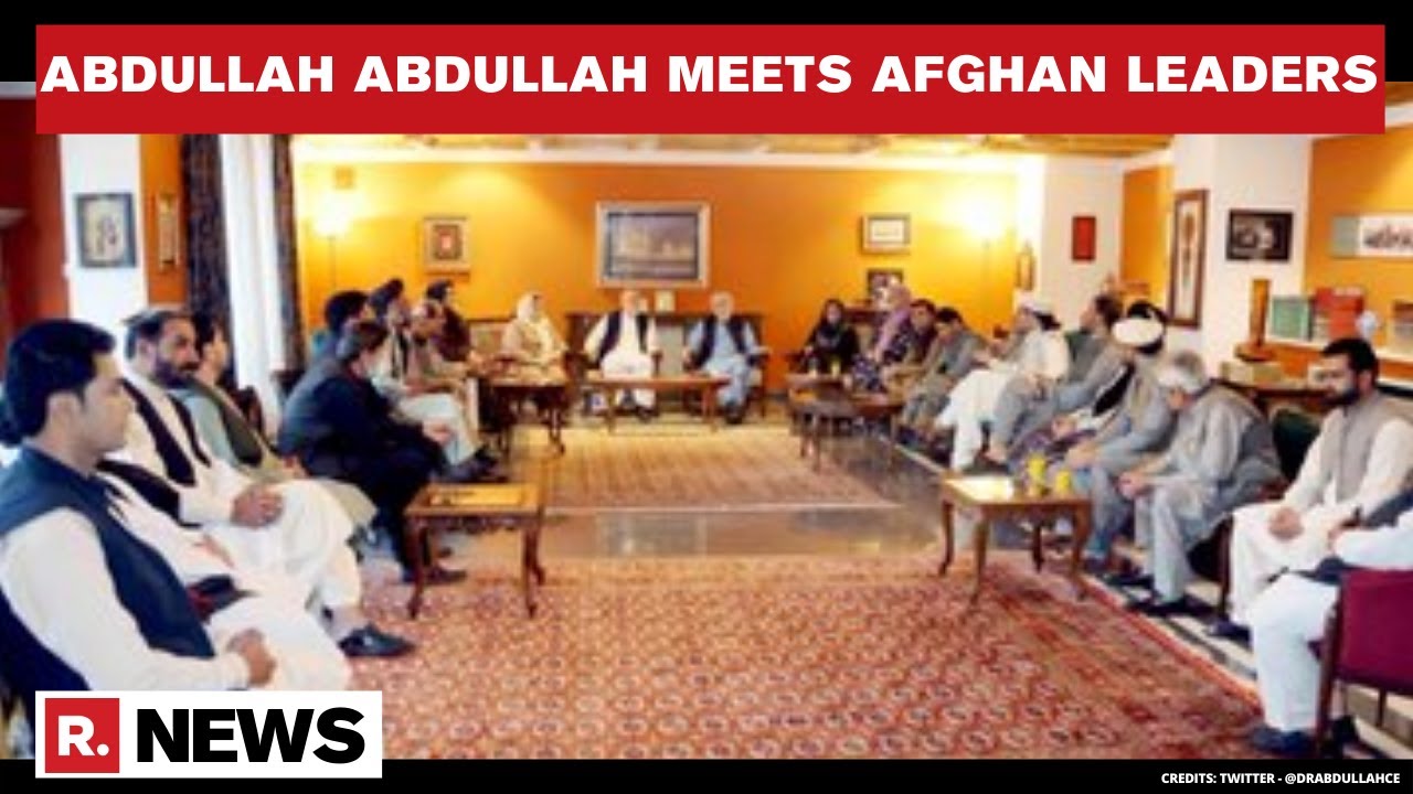 Dr Abdullah Abdullah Meets Members Of Afghan Parliament, Discusses ...