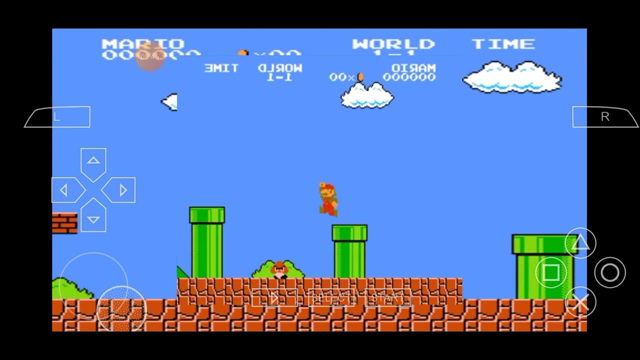 jogando Mario no ppsspp - YouTube