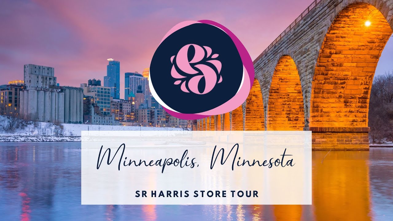 SR HARRIS TOUR & FABRIC HAUL - YouTube