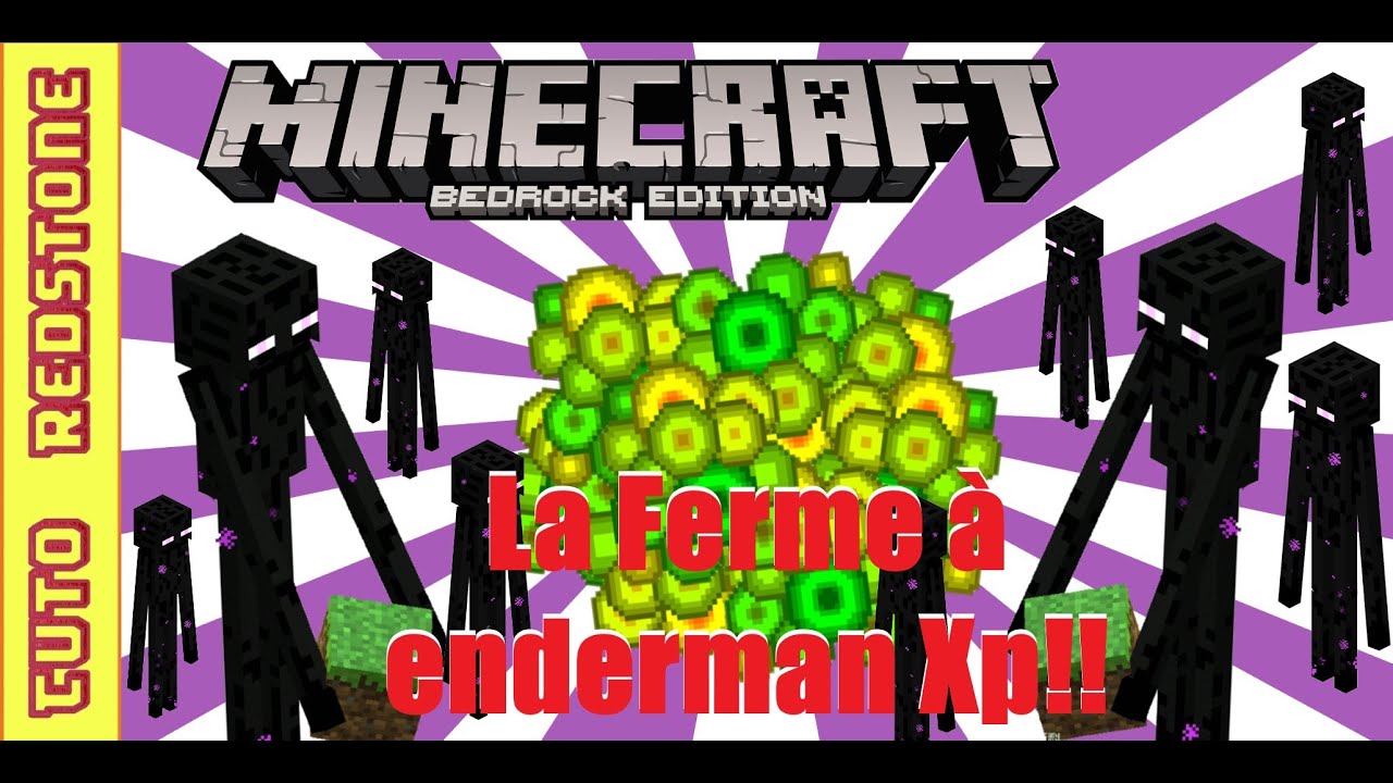 Comment fabriquer une ferme à Enderman et à XP : Minecraft 1.20 MCPE, Switch, PS, Xbox, PC ...