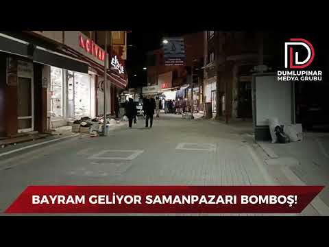 Bayram Öncesi Şok Görüntü! Kütahya Samanpazarı’nda Yaprak Kımıldamıyor