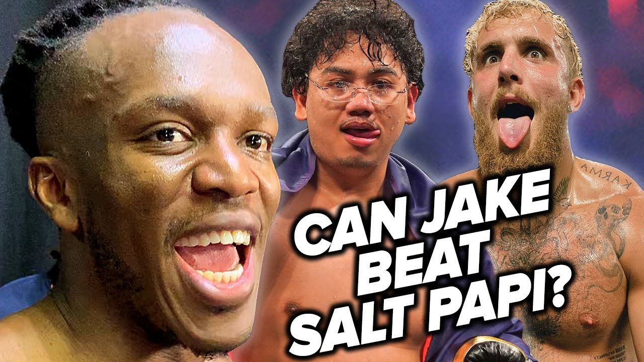 KSI ON WHY SALT PAPI CAN BEAT JAKE PAUL IF THEY FIGHT! - YouTube